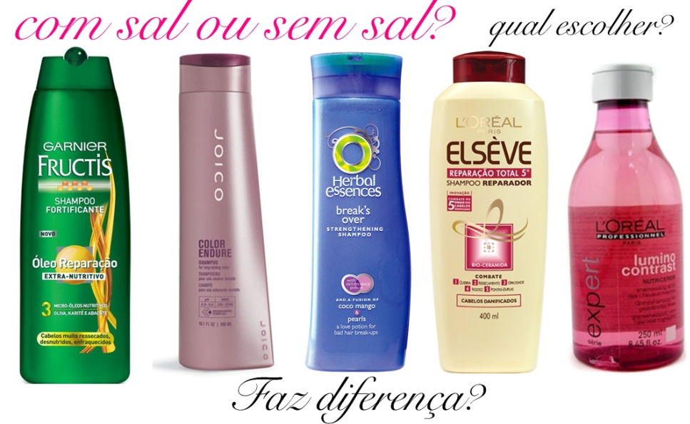 Shampoo sem sal: Mito ou verdade?